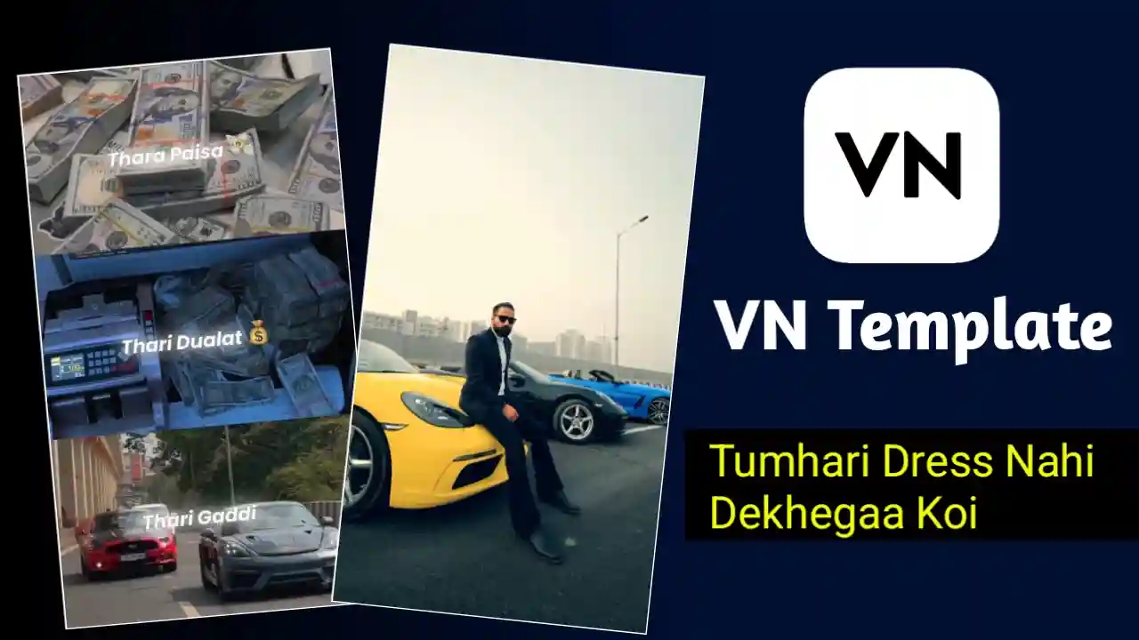 Koi Tumhari Degree Nahi Dekhega VN Template (एक क्लिक में एडिट ...